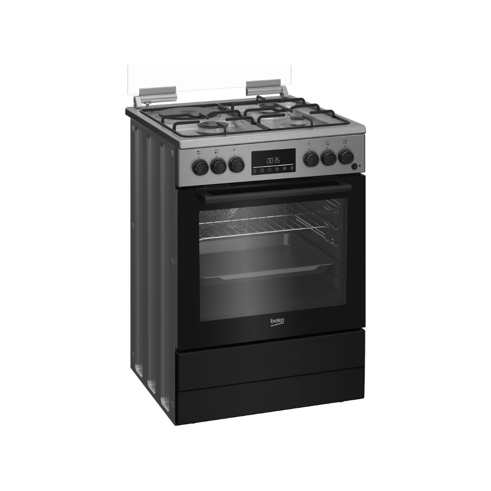 BEKO 3 GAS BURNERS+1 ELECTRIC PLATE BEKO FREE STANDING COOKER 60CM 3 ...